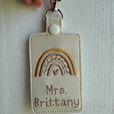 Kids Backpack Name Tag, Personalized Backpack Name Tag, Unicorn Bag Tag ...