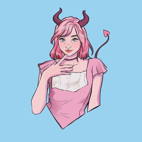 Twitch Profile Picture and Banner - Customized Drawing Portait for Your ...