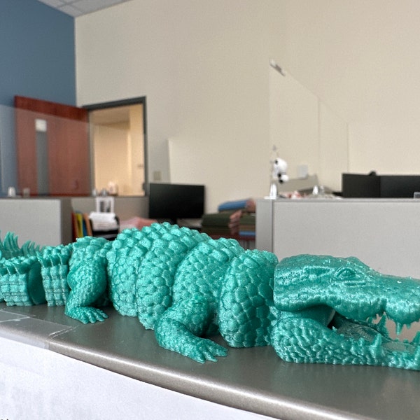 Giant Gator Flexi Articulated Alligator| Desk Toys | Valentine Gifts ...