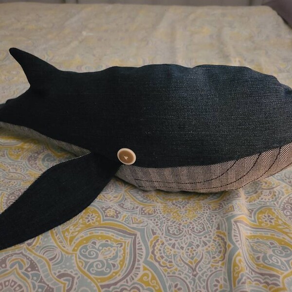 PDF Sewing Pattern Tutorial Large Upcycled Denim Stuffed Animal Cat ...