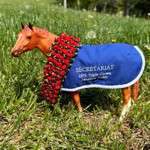 GASCON THE GREAT Embroidered Blanket for Paso Fino Rescue Horse Breyer ...