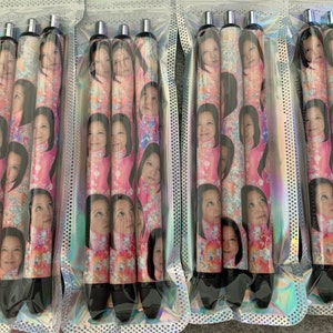 Set of 3 Custom School Themed Pens Back to School Teacher - Etsy