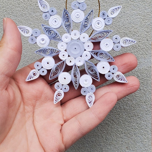 Quilled Christmas Ball Ornament | Paper Design Pearl Ball | Filigree ...