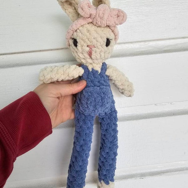 Plush Beth Bunny Mermaid Tail Mod CROCHET PATTERN fable Collection - Etsy