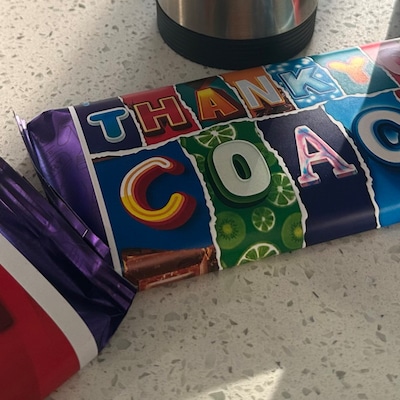 Best Teacher Novelty Chocolate Bar Wrapper Gift for University School ...