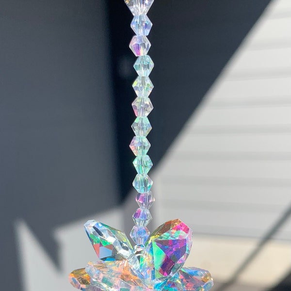 Handmade Crystal Sun Catcher,crystal Suncatcher Prism for Window ...