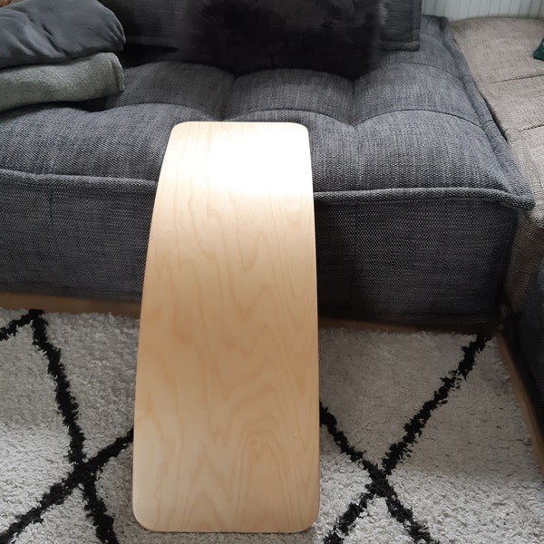 Super Light Balance Board, Waldorf Board, Montessori Board, Curved ...