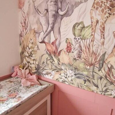 Safari Changing Mat, Wild Baby Changing Pad, Boys Girls Neutral Mat ...