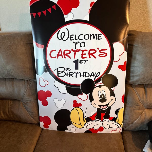 Printable Baby MICKEY MOUSE Diaper Raffle Kit. Baby Shower Diaper ...