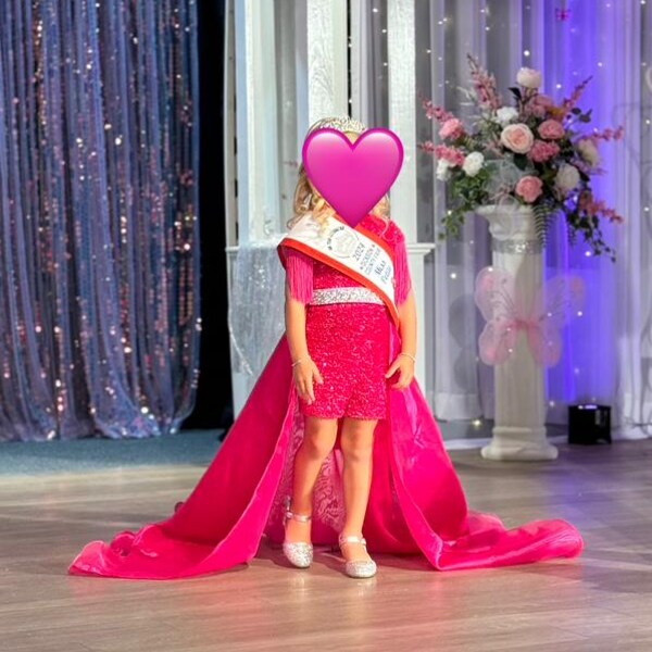 Red White Blue Patriotic Outfit Pageant Girls Unique Sequins Patriotic ...