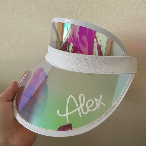 Personalized Bride Visor Bachelorette Visors Bachelorette Party Sun ...