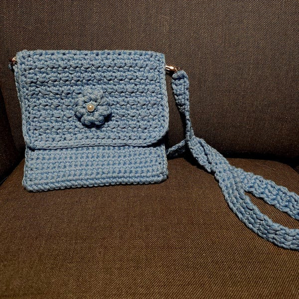 Crochet Pattern Stary Cell Phone Bag English Tutorial Mobile Purse ...