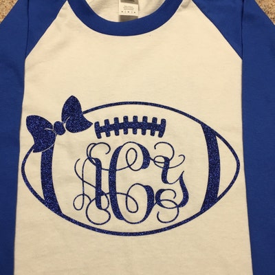 Football Bow Frames SVG, Vector, DXF, EPS, Digital Cut File, Silhouette ...