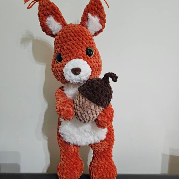 Kangaroo Crochet Plush Pattern / Amigurumi Kangaroo Pattern / Stuffed ...