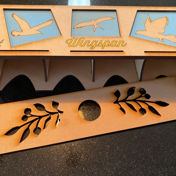 Wingspan + Expansions Card Box | Wooden Organizer - Etsy
