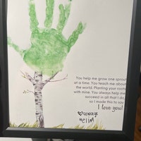 Handprint Craft for Kids | Handprint Art | Keepsake Birthday Gift ...