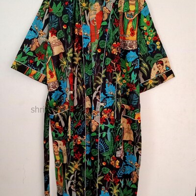 Indian Cotton Floral Printed PJ Set, Adult Nightsuit, Payjama Set ...