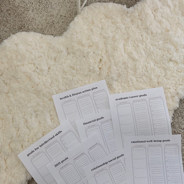 Minimalist Calendar Printable Bundle, Monthly Calendar PDF, Editable ...