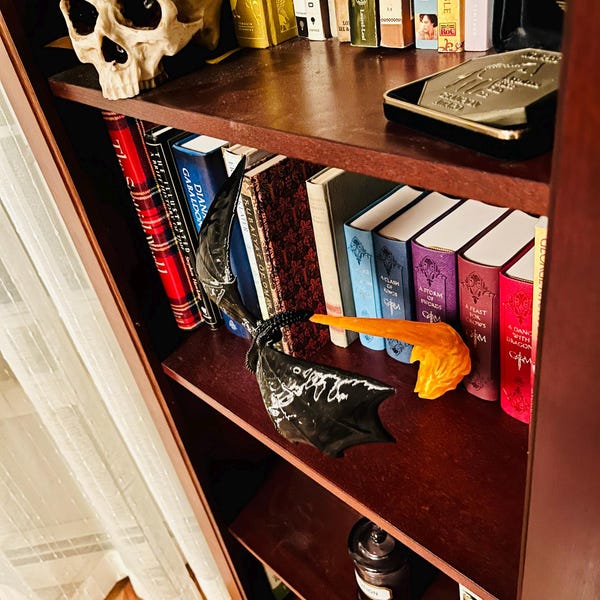 Fire Breathing Dragon Book Nook With Book Mount, Perfect Gift or ...