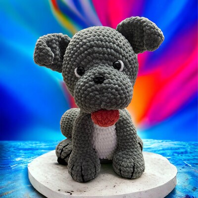 Pitbulls Crochet Pattern - Etsy