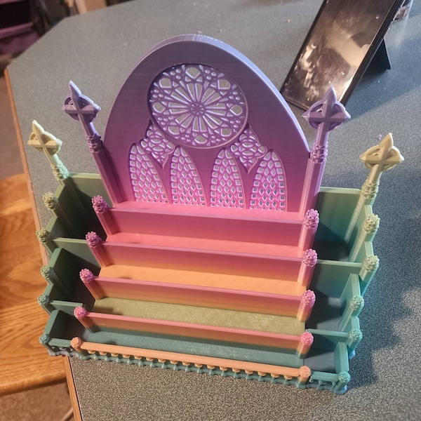 Gothic Cathedral Organizer With Pulpit Divider 3D Printing File - Etsy