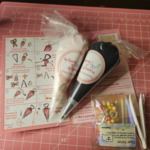 Deco Sticker Key Chains Set, Beginner Deco Sticker Key Chain Kit - Etsy