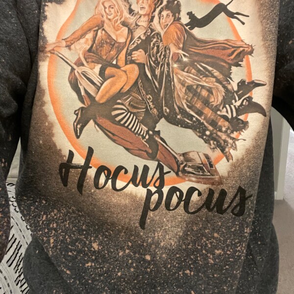 Hocus Pocus Sweatshirt, Sanderson Sisters Sweater, Halloween Sweatshirt ...