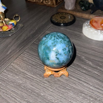 Moonstone Tower Points Moonstone Crystal Obelisk Black & White Small ...