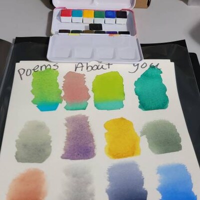 Handmade Watercolor Titan Buff Warm Beige for Painting, Calligraphy ...