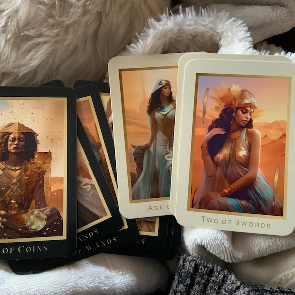 2 Tarot Deck Set With Guidebook, Tarot Cards, Complete Beginner Tarot ...