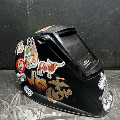 Oilfield Sticker Frac Hand Pro Emblem Vinyl Hard Hat Sticker Equipment ...