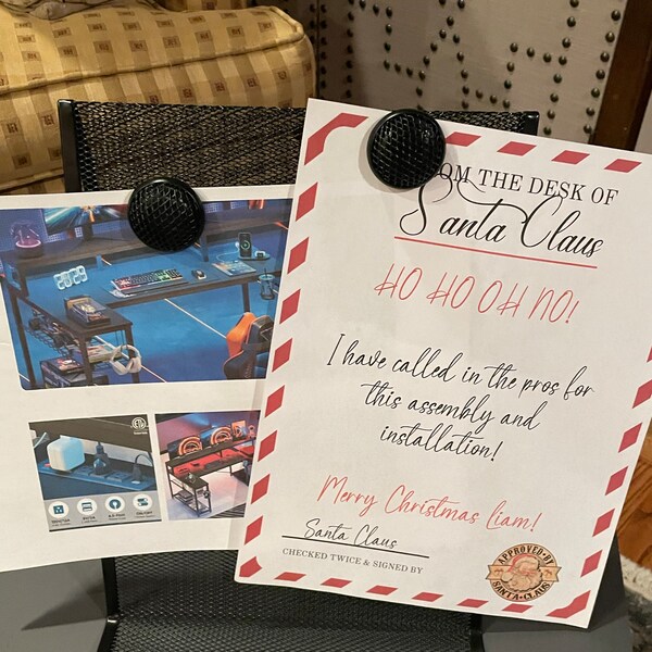 Letter From Santa, Printable Santa Stationary, Official Santa ...