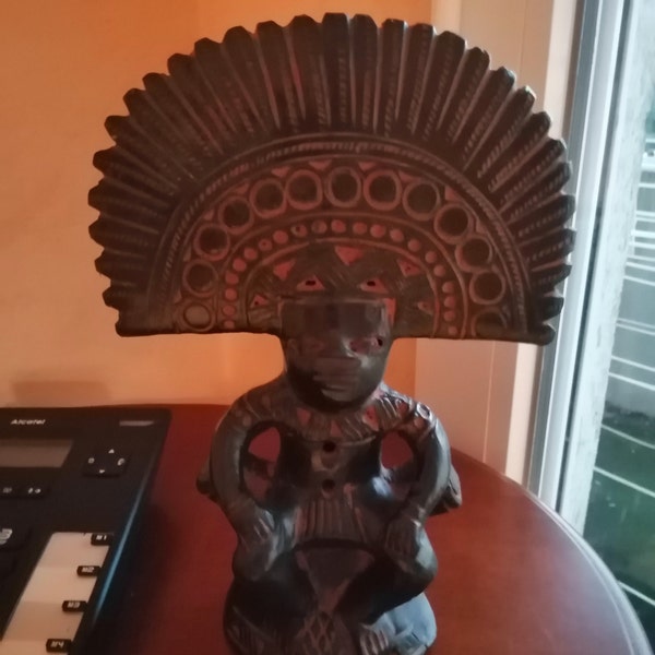 Handcrafted Ceramic Mask Wall Art - Unique Artisan Decor From Boyacá ...