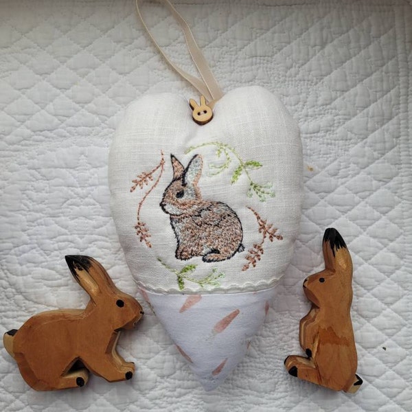 Machine Embroidery Design Bunny PES Instant Download 4x4 Hand ...