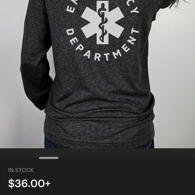 Emergency Department Shirt Emergency Nurse Emergency Medicine Emergency ...