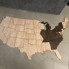 USA 50 States Map, Cut Individually for a DIY Project - Etsy