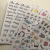 Variety Sticker Pack | Cute Sticker Pack, Mini Clear Stickers, Variety ...