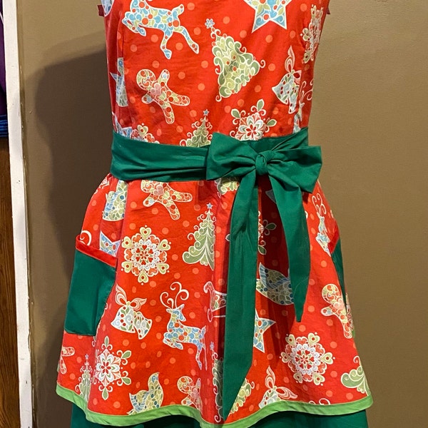 Plus Size Curvy Apron Sewing Pattern PDF Women's Full and Half - the ...