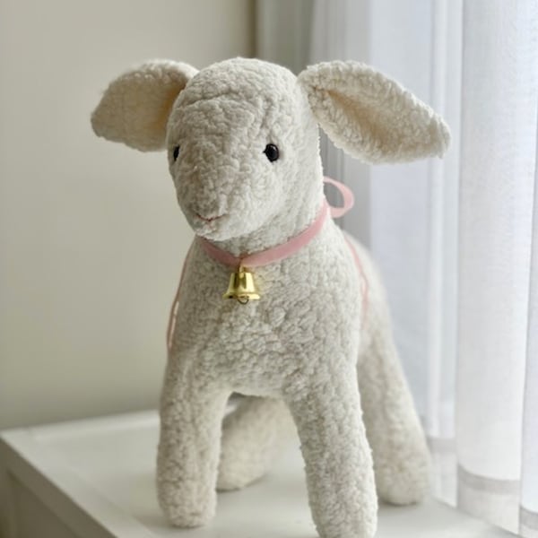 RARE Precious Standing Lamb Stuffed Toy Pattern - Etsy