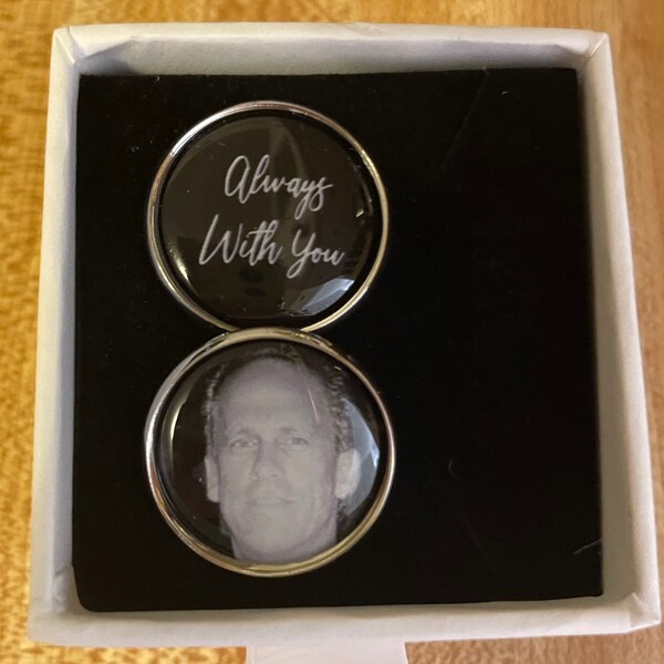Custom Photo Cuff Links, Memorial Cuff Links, Wedding Cufflinks ...