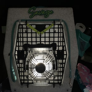 Dog Kennel Fan Hanging Utility Straps great for Dog Shows/ Agility ...