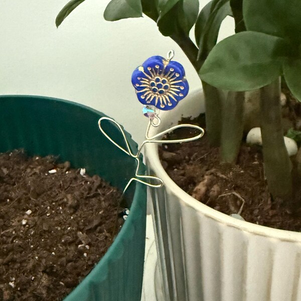 Blue Moon Car Charm. Car Accessory With Shells and Crystals. Unique ...