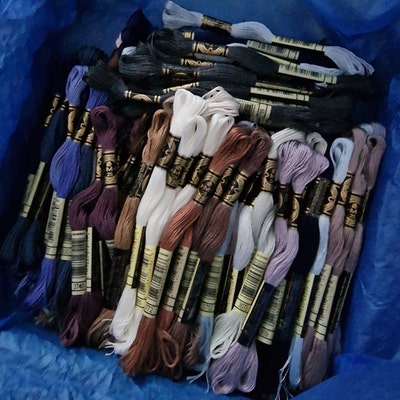 DMC 25 Count Waste Canvas , for Cross Stitch and Embroidery , Assorted ...