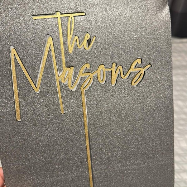 30th Birthday Cake Topper With Name, Happy 30th Birthday Custom Name ...