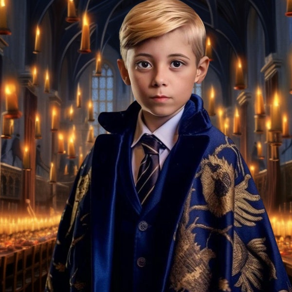 Wizard Witch Custom Portrait for Couples, Family, and Pet. Unique ...