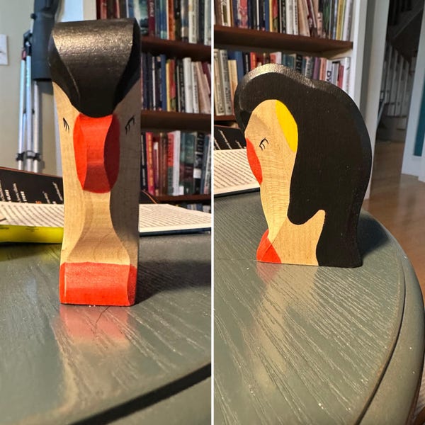 Wooden Dog, Flecked Dog, Dog Figurine, Wooden Animals, Wooden Dogs, Dog ...