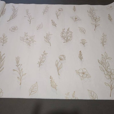 Elegant Floral Pattern Tissue Paper for Gift Wrapping, Eco Friendly ...
