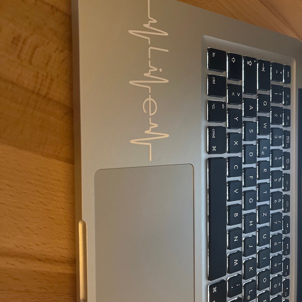 Life Heartbeat Decal, Life Heartbeat Sticker for Macbook, Laptop, Car ...