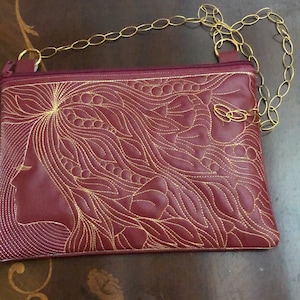 FSL Embroidery Design Barrette and Earrings Freestanding Lace - Etsy