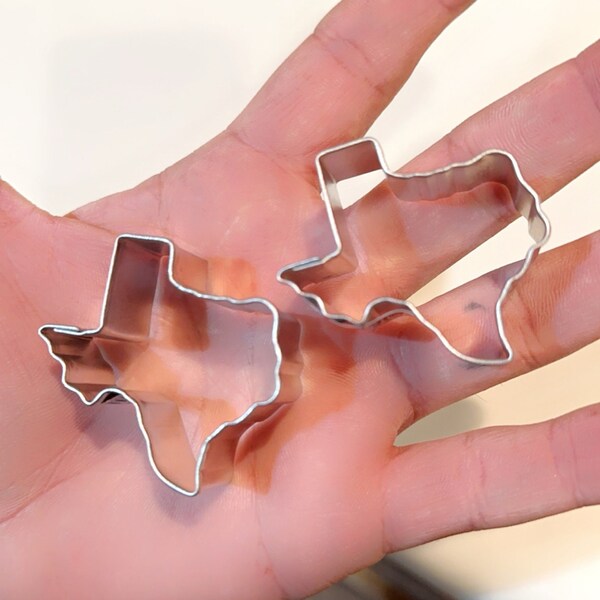 Texas Cookie Cutter Includes Large Texas or Miniature - Etsy